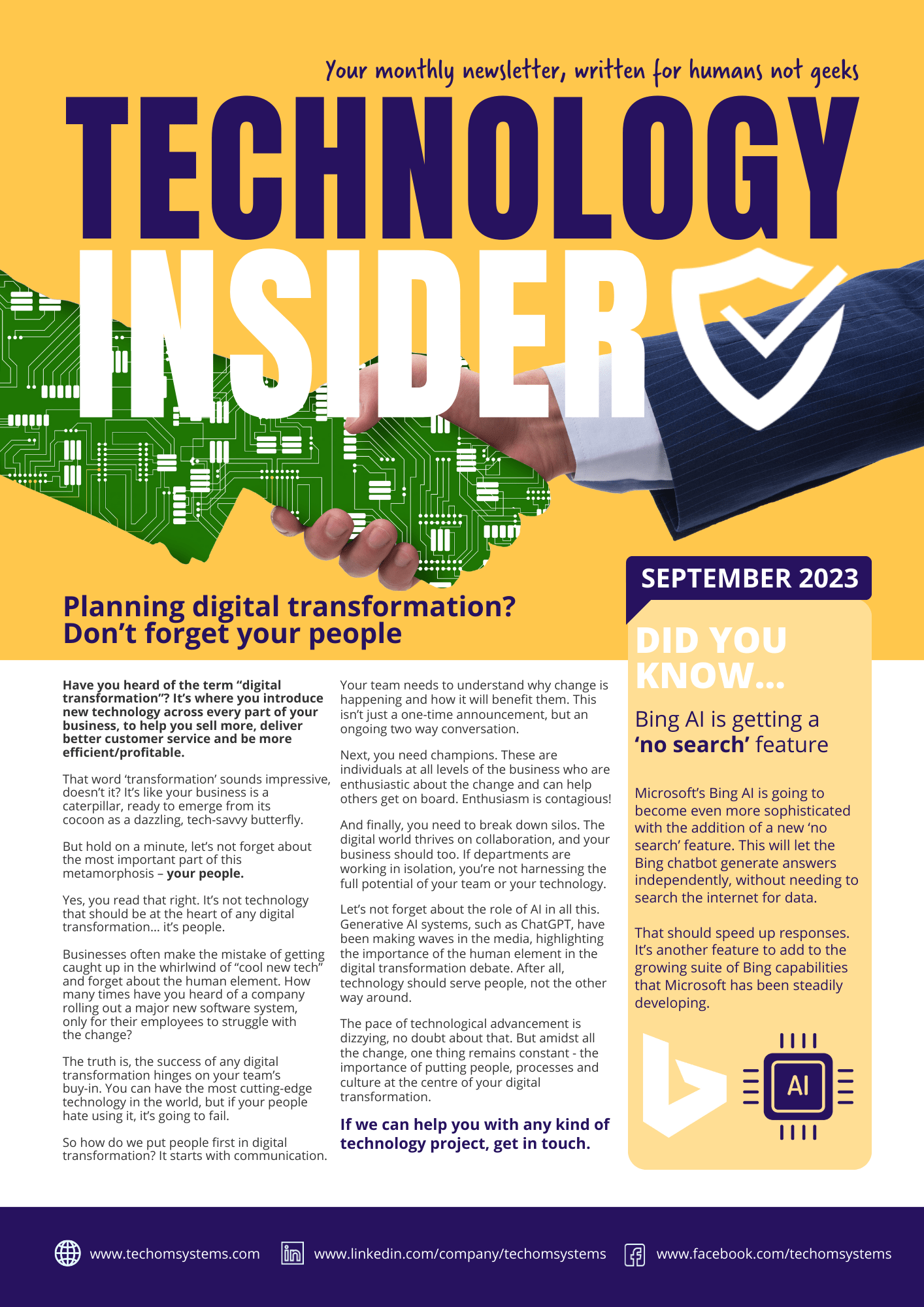 September 2023 - TECHOM Systems