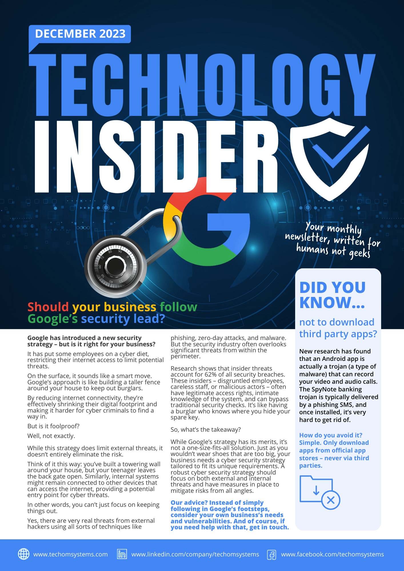 December 2023 - TECHOM Systems