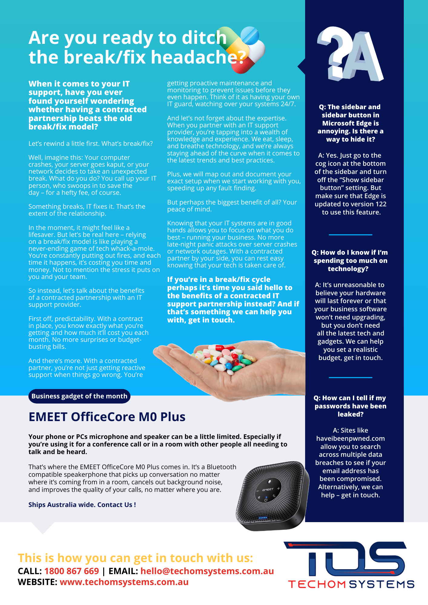 April 2024 newsletter - Techom Systems